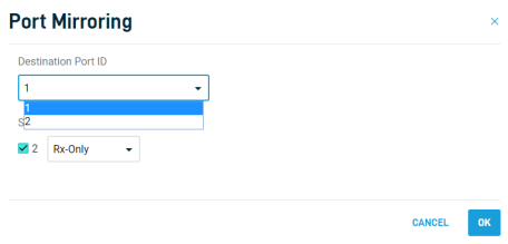Switches: Port mirroring