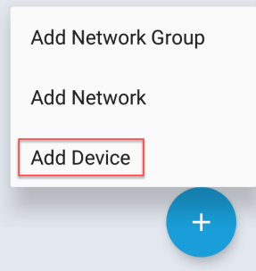 Datto Networking App: Adding a Device