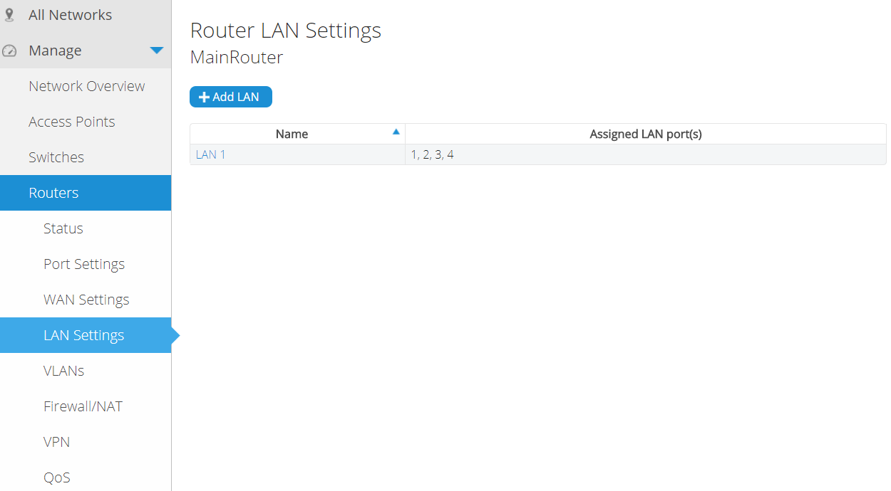 Legacy Open Mesh Configuring Router Lan Settings