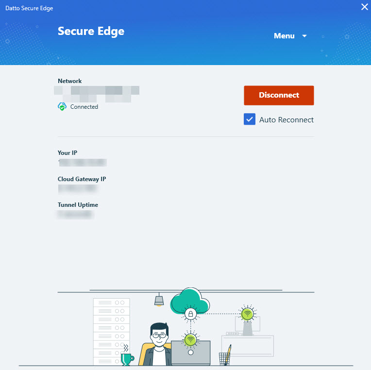 Datto Secure Edge software client: User Installation guide