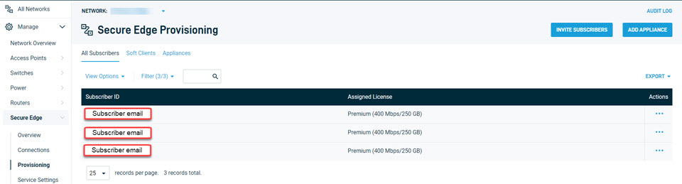 Deploying the Secure Edge softclient