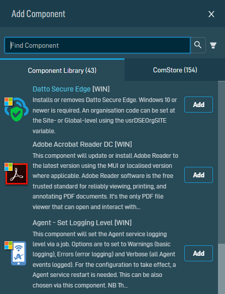 Deploying the Secure Edge softclient via Datto RMM