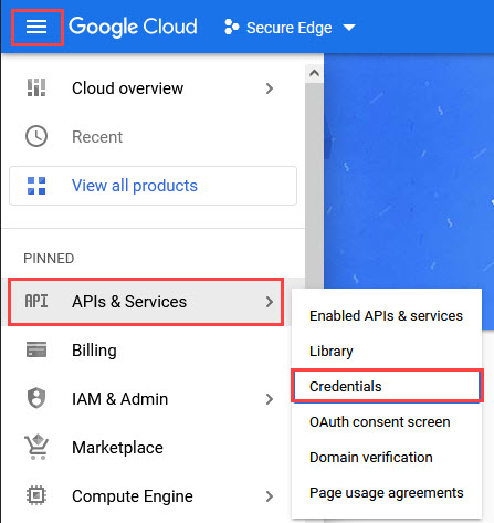 Using Google Identity with Secure Edge