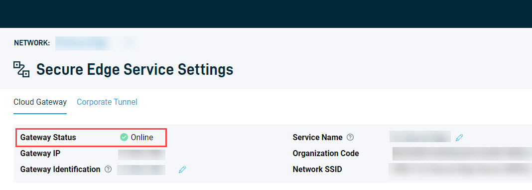 Deploying the Secure Edge appliance