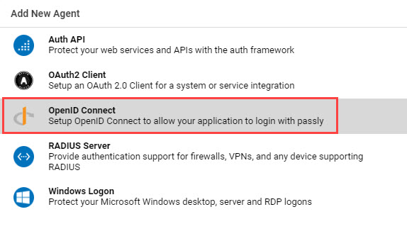 OIDC integration with Kaseya Passly