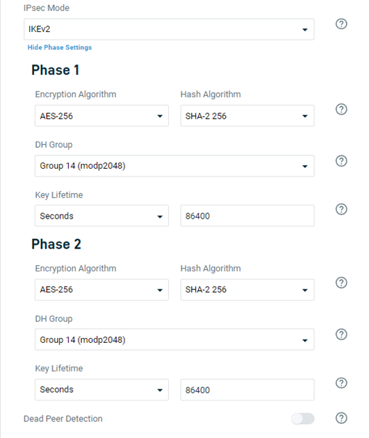 Configuring the Meraki MX series for use with Secure Edge