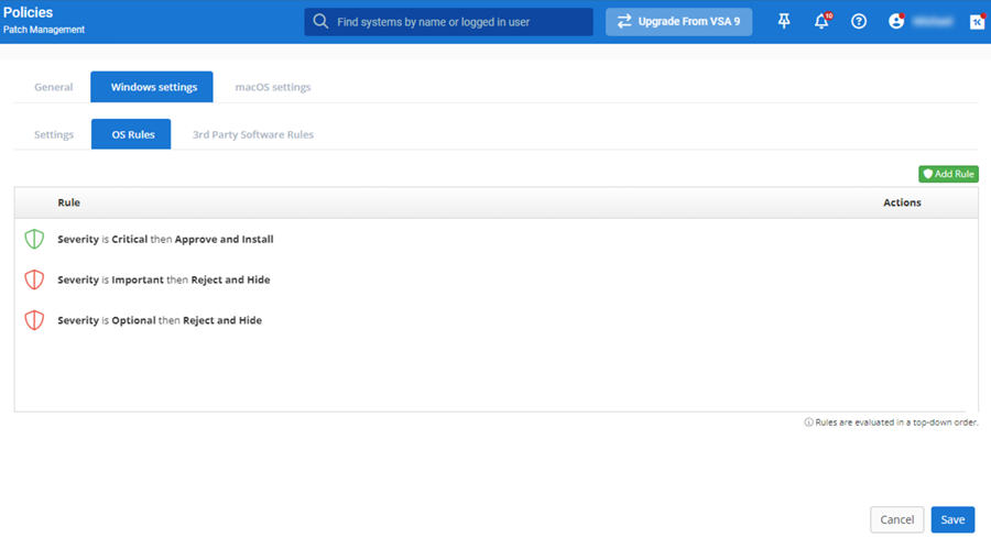 Managing Secure Edge softclient deployments with VSA 10